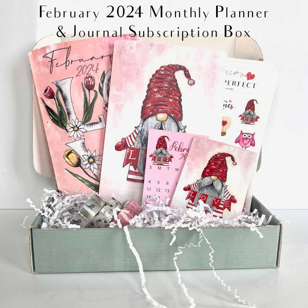 Planner Perfect Monthly Planner & Journal Subscription Box – Designs by ...