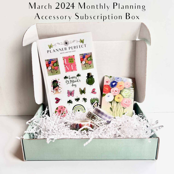 Planner Perfect Planning Accessory Monthly Subscription Box – Designs ...