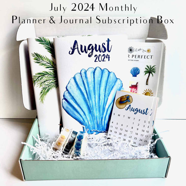 Planner Perfect Monthly Planner & Journal Subscription Box – Designs by ...