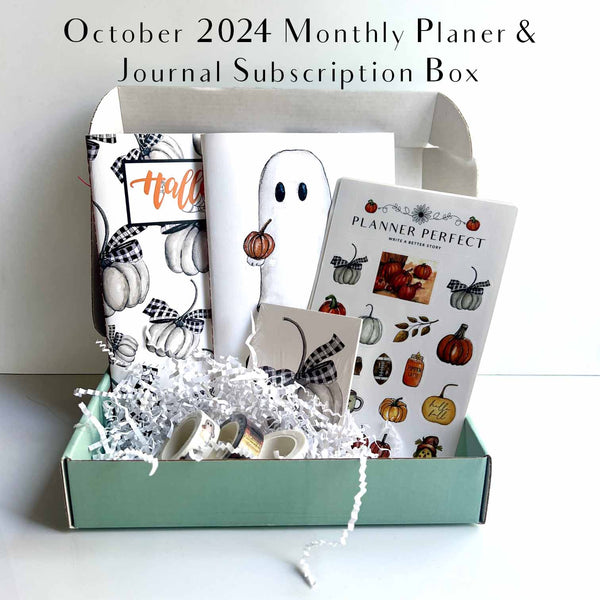 Planner Perfect Monthly Planner & Journal Subscription Box – Designs by ...