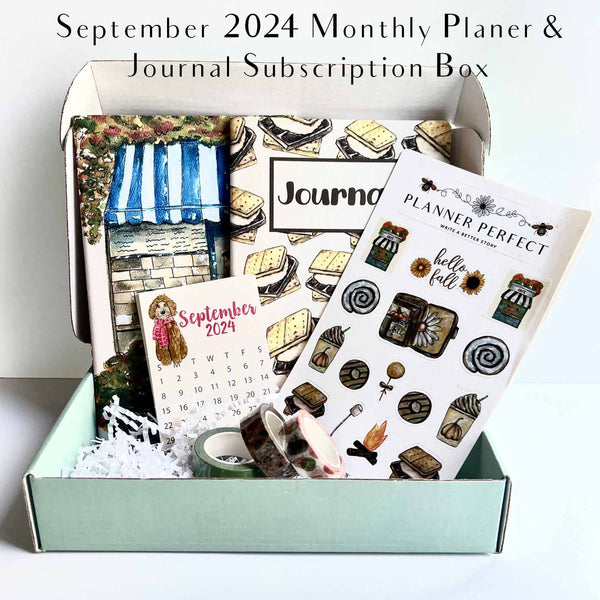 Planner Perfect Monthly Planner & Journal Subscription Box – Designs by ...