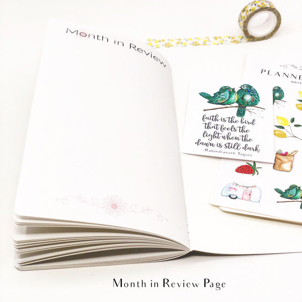 Abigail the Owl Monthly Planner – Designs by Planner Perfect